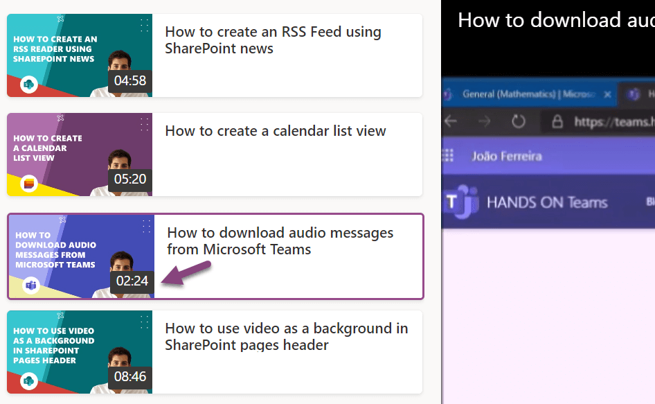 How To Fix A Missing Video Duration In A Playlist In Sharepoint And Microsoft Lists Hands On Lists